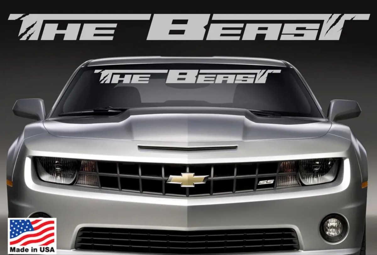 Etiquetas Camaro Chevrolet Ss Chevy Camaro Ss Windshield Banner Decal
