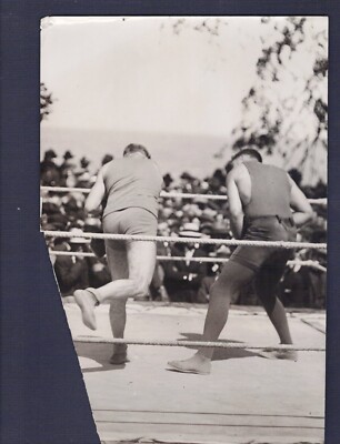 VERY RARE WORLD CHAMPION boxer JESS WILLARD large boxing WALTER ...