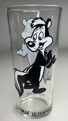 Pepe Le Pew Pepsi Series Warner Bros 1973 Black Letters 16 oz Drink ...