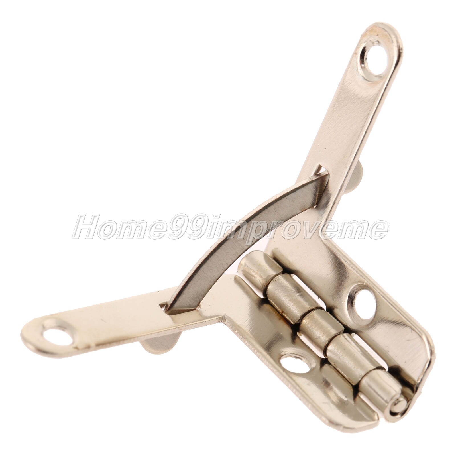 4/12x Wooden Wine Case Jewelry Box L 90° Support Display Foldable Hinge ...