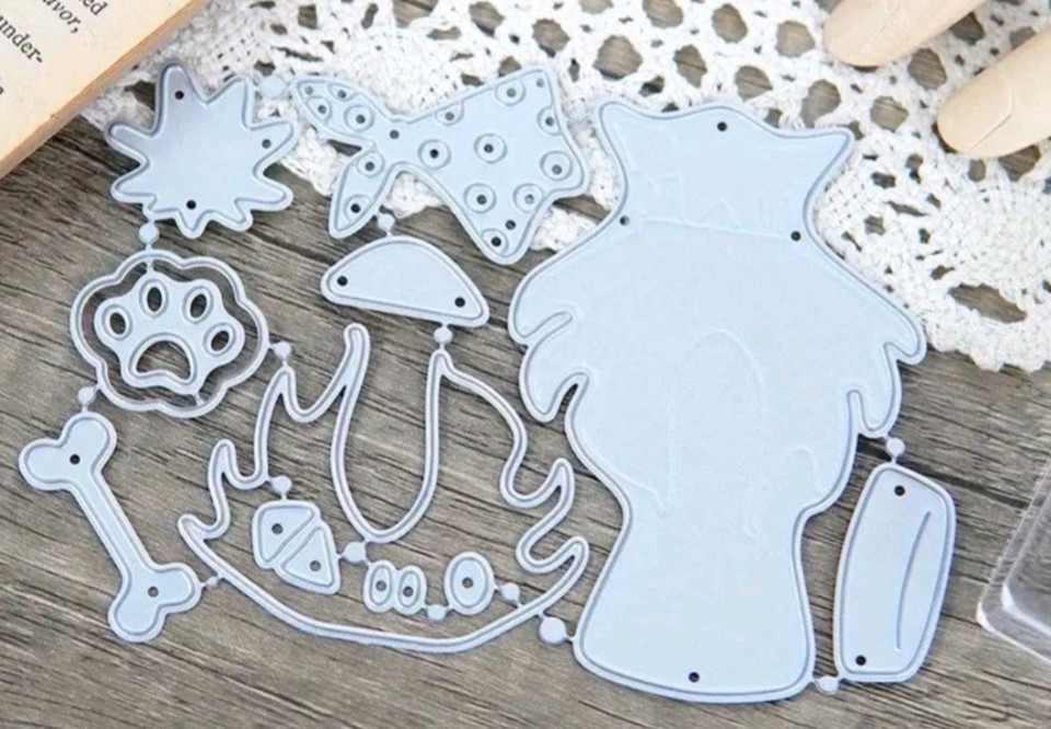 Metal Cutting Dies Dog Die Dogs Schnauzer Animals Card Making ...