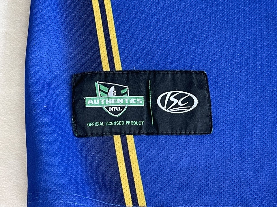 Parramatta Eels NRL Jersey YOUTH SIZE 8 Pirtek Authentics ISC Kids 2004 ...