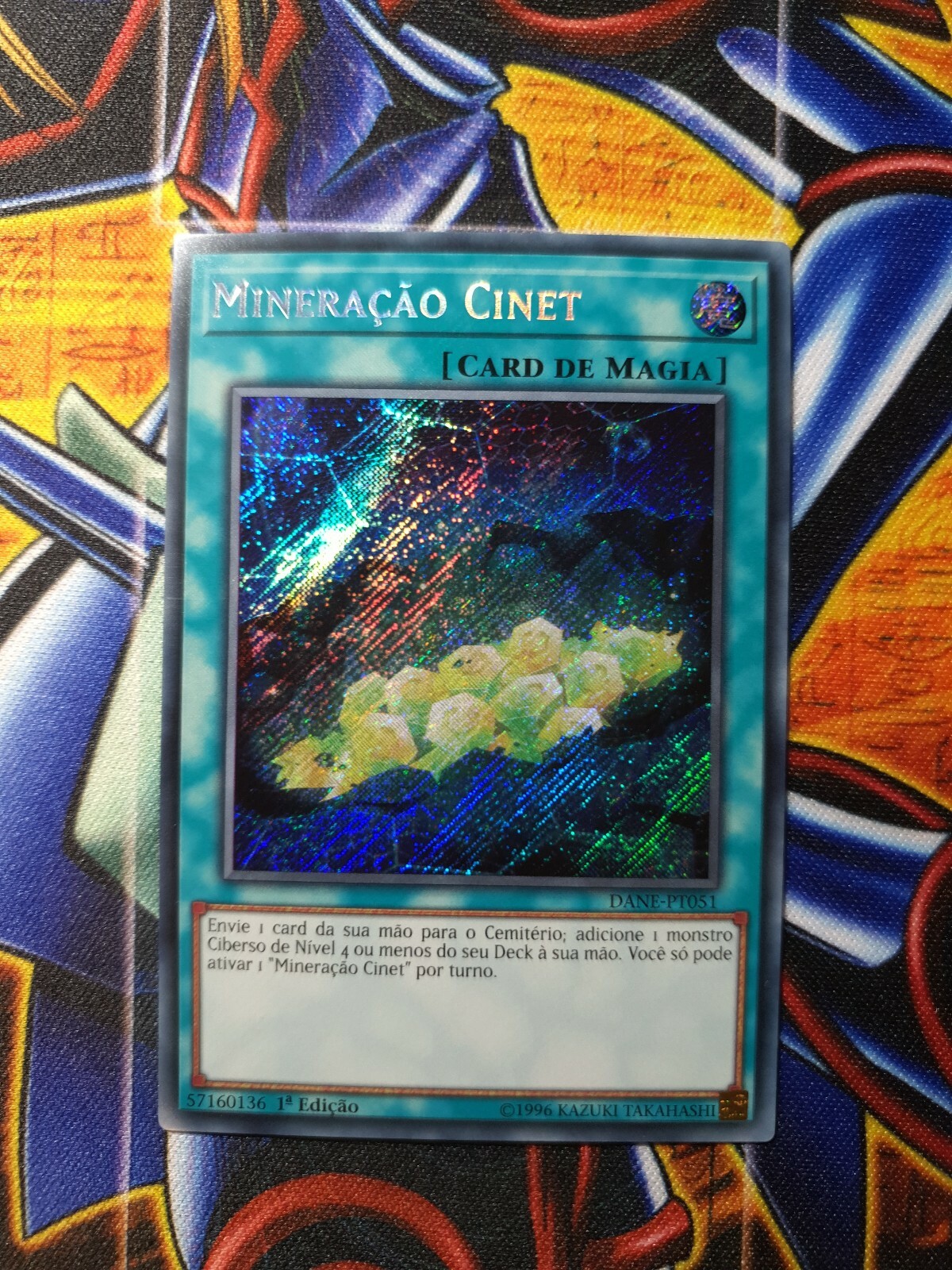 PORTUGUESE Cynet Mining - DANE-EN051 - Secret Rare - 1st edition - MINT ...