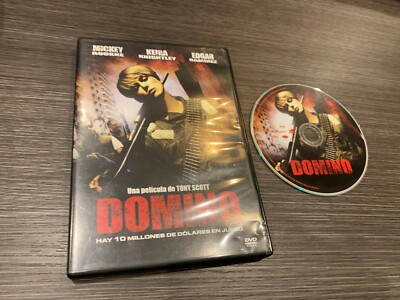 Domino DVD Mickey Rourke Keira Knightley Edgar Ramirez Tony Scott | eBay