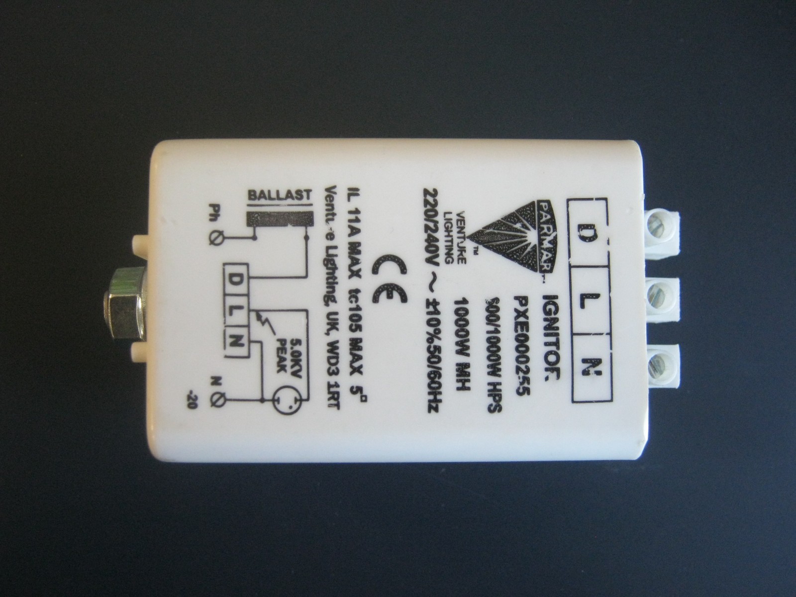 NEW Parmar PXE000255 ignitor HID lighting light 600-1000wMH | eBay