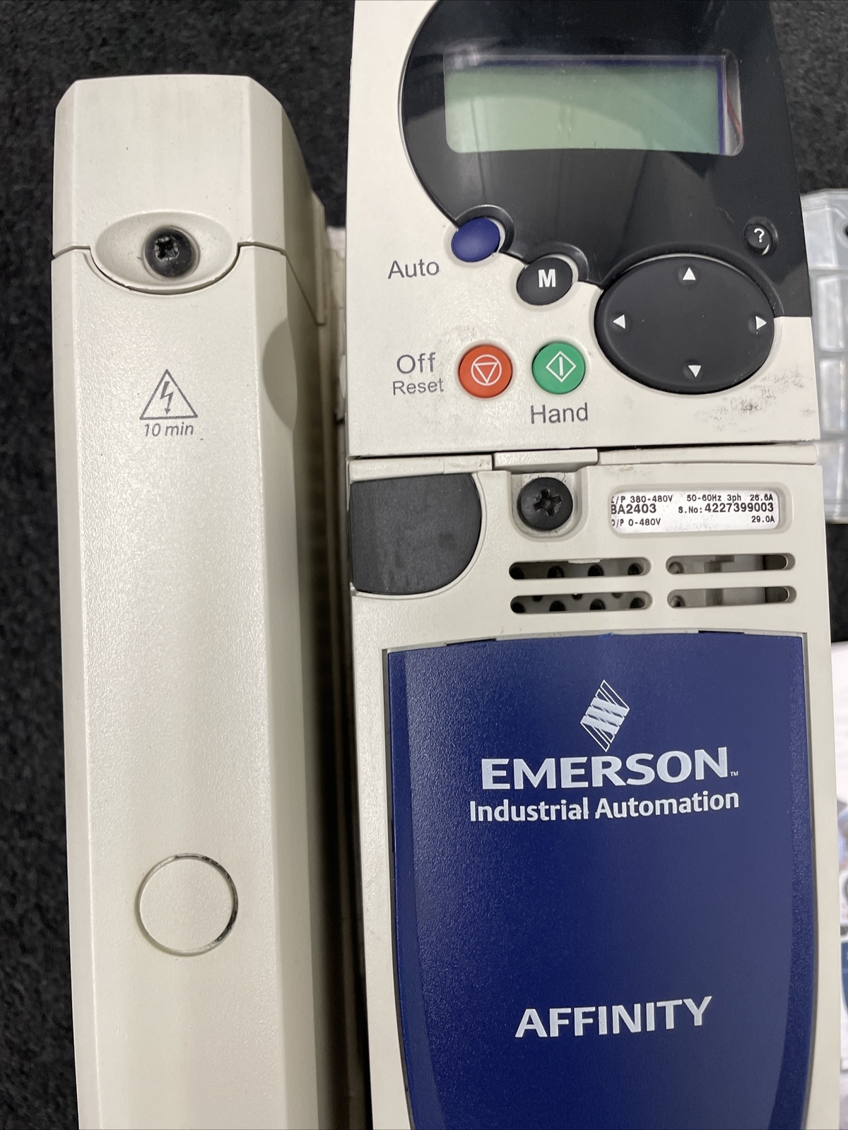 Emerson Affinity BA2403 20HP 0-480 VAC VFD HVAC Motor Drive 3 Phase | eBay