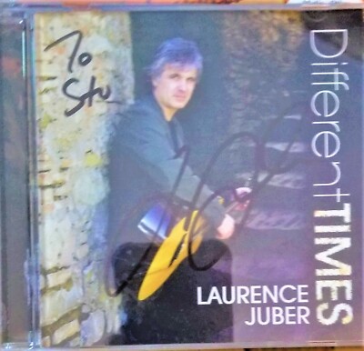 LAURENCE JUBER - Different Times - CD LIKE NEW Signed by Juber ...