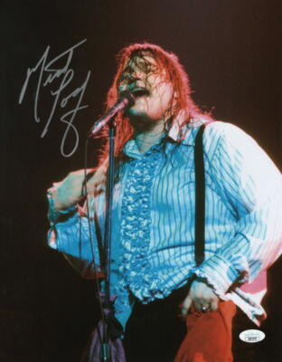MEAT LOAF SIGNED AUTOGRAPH 11X14 PHOTO - FIGHT CLUB, A BAT OUT OF HELL ...