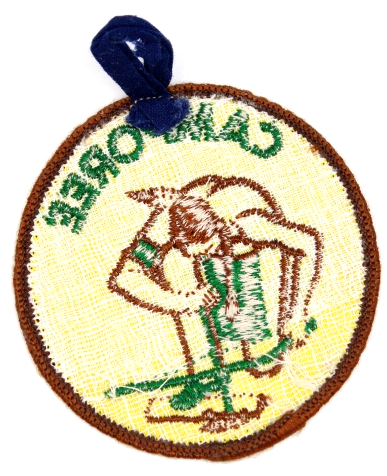Vintage Generic Camporee Patch Boy Scouts BSA Indian Gauze Back Button Loop | eBay