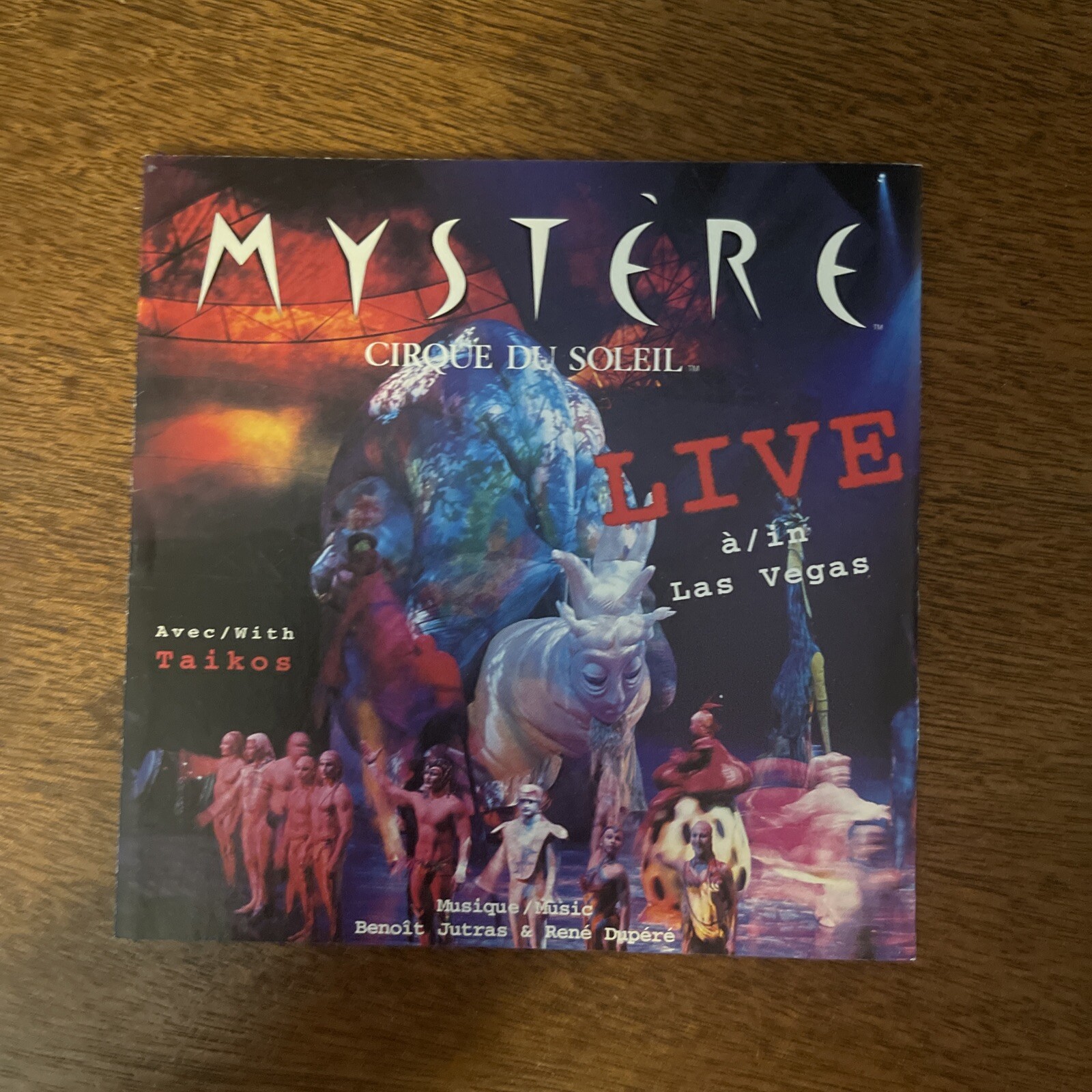Cirque du Soleil: Mystere Live a/in Las Vegas - Audio CD By Taikos ...