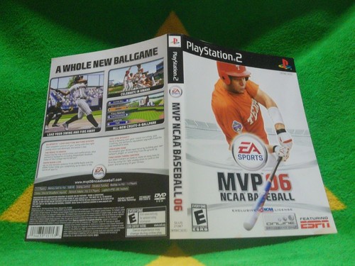 MVP Baseball 06 Sony PlayStation 2 Cover Art Only | eBay