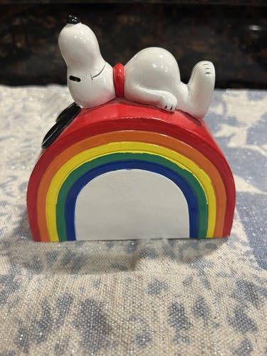 Vintage Snoopy Peanuts Rainbow Coin Bank 1958-1966 | eBay