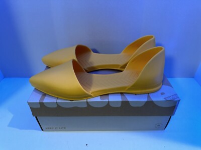 Native Shoes Women's Size 11 Groovy Yellow Pointed Slip On Audrey d ...