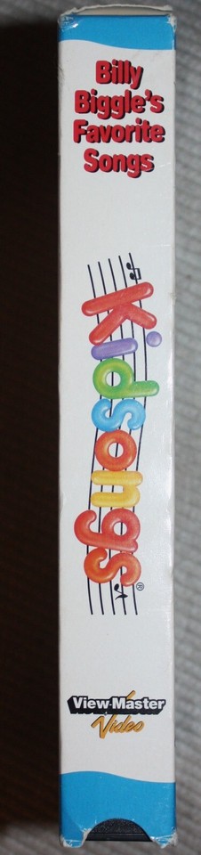 Kidsongs: BILLY BIGGLE'S FAVORITE SONGS (vhs) VG. Rare. View-Master ...