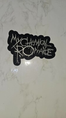 My Chemical Romance MCR Patch Jersey Rock Band Black & White ...