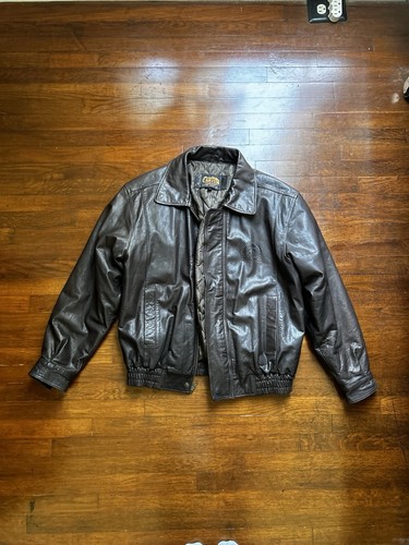 Vintage 90’s Authentic Paramount Studios FAUX Leather jacket (Size ...