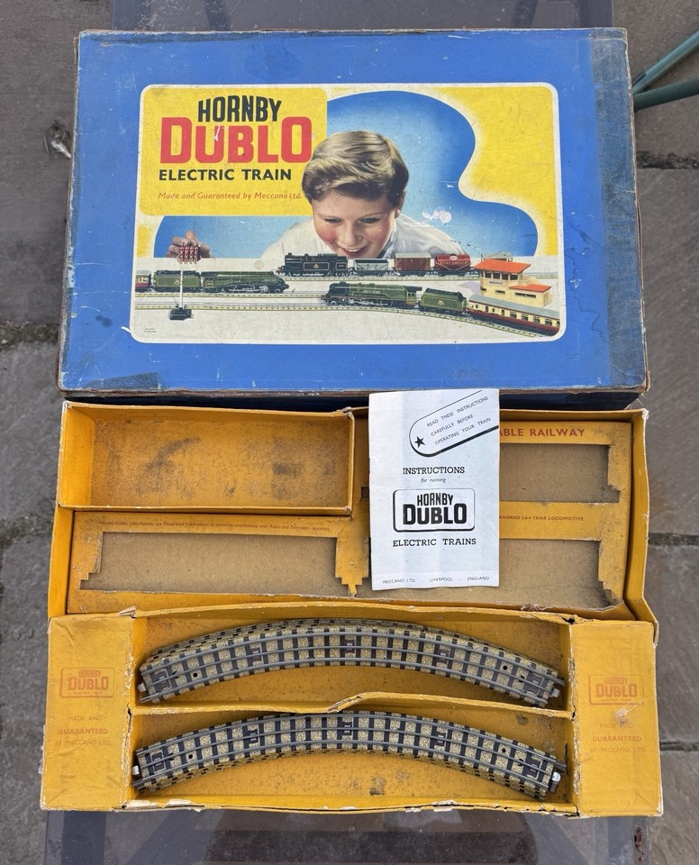 Hornby Dublo Vintage Track And Box | eBay UK