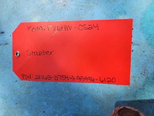 Kawasaki FX691V Starter 21163-0754 / 99996-6120 | eBay