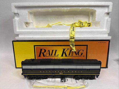 MTH RailKing Baltimore & Ohio E3 B Unit 30-2229-3 O Gauge LNIB FREE ...