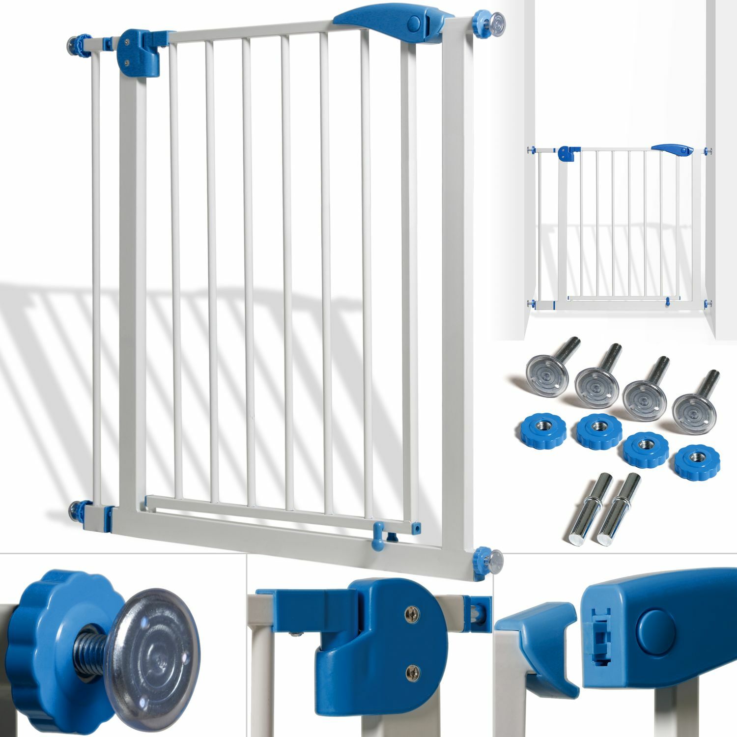 KIDIZ® Türschutzgitter Absperrgitter Gitter Treppengitter Kindergitter ...