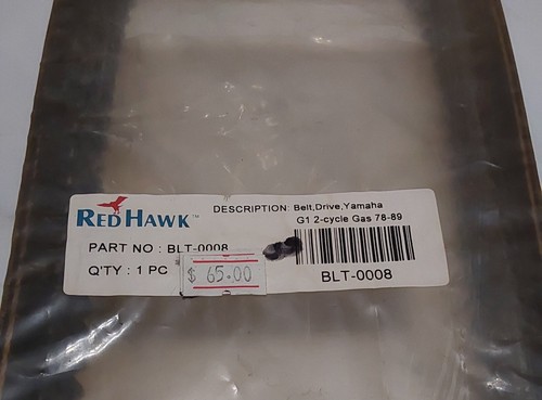 Red Hawk Parts Drive Belt BLT-0008 Yamaha G1 2-cycle Gas 78-89 | eBay