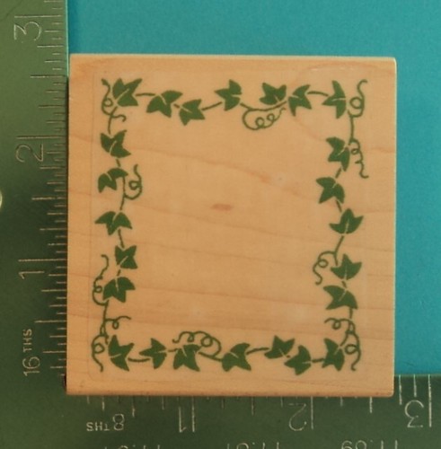 IVY VINE FRAME Rubber Stamp | eBay