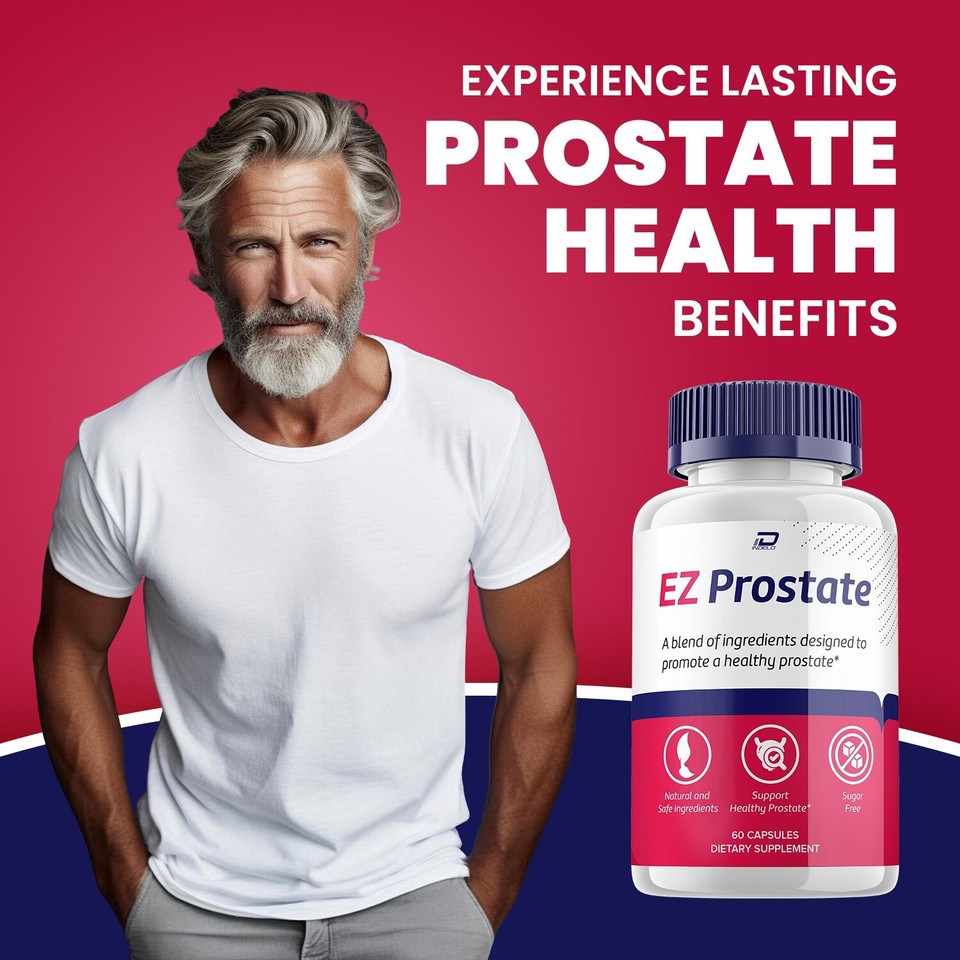 (5 Pack) EZ Prostate Supplement for Men – EZ Prostate Pills Advanced ...