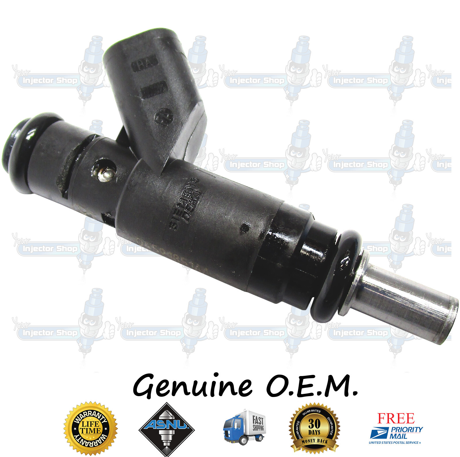 Genuine Mopar Performance 4 Hole Fuel Injectors 8x Original 04591851AA ...