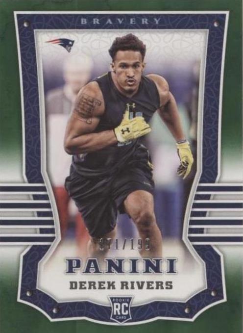2017 Panini - Rookies Derek Rivers #164 Bravery /199 (RC) for sale ...