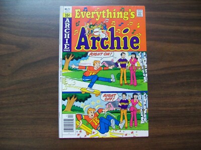 Everything's Archie #71 By Archie Comics (1978) In Very Fine Condition ...
