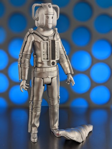 Doctor Who Cyberman Trooper Revenge of the Cybermen & Cybermat Classic ...