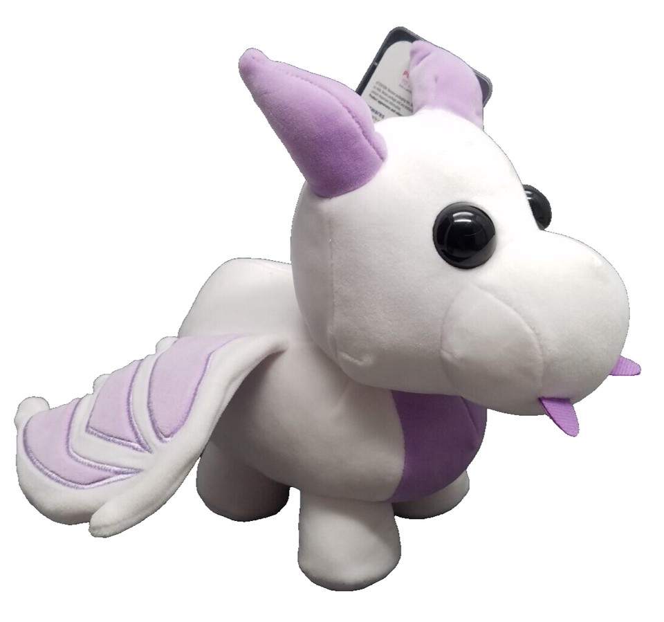 Adopt Me! Plush Pet LAVENDER DRAGON Stuffed Animal Roblox 2024 Toy+ ...