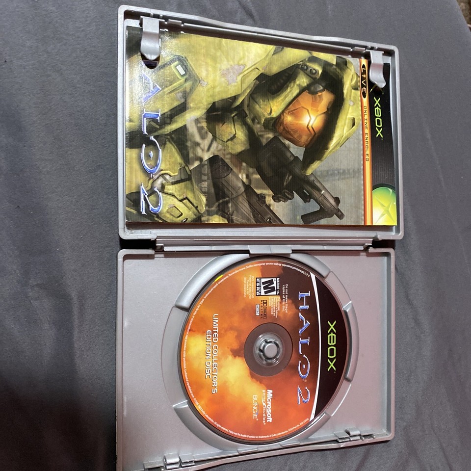 Halo 2 Steelbook Limited Collectors Edition Xbox W Rust Looks Cool | eBay