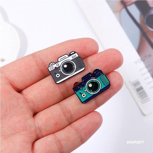 4PCS Leica Camera Lapel Pins Badges Metal Enamelled Pin Badge ...