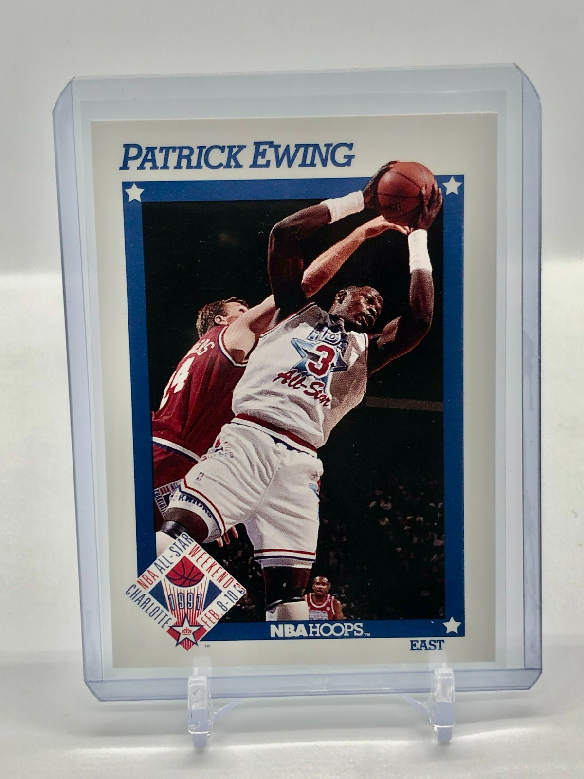 1991-1992 NBA Hoops #251 PATRICK EWING - All Star ***From Freshly ...