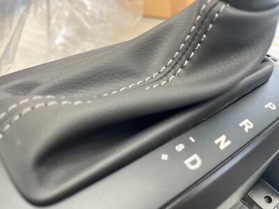 FORD FGX FG-X GENUINE NEW SHIFTER BOOT CHARCOAL / BLACK W GREY STRIPE ...