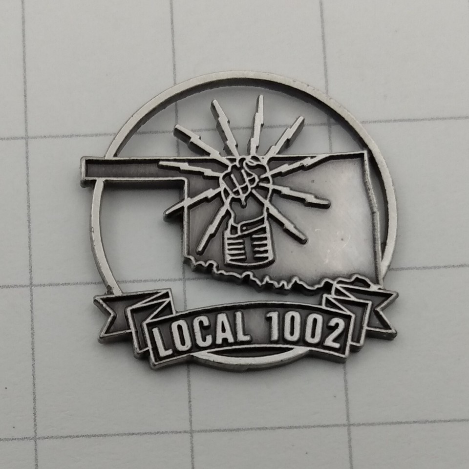 IBEW Lapel Pin Local 1002 Tulsa, OK. | eBay