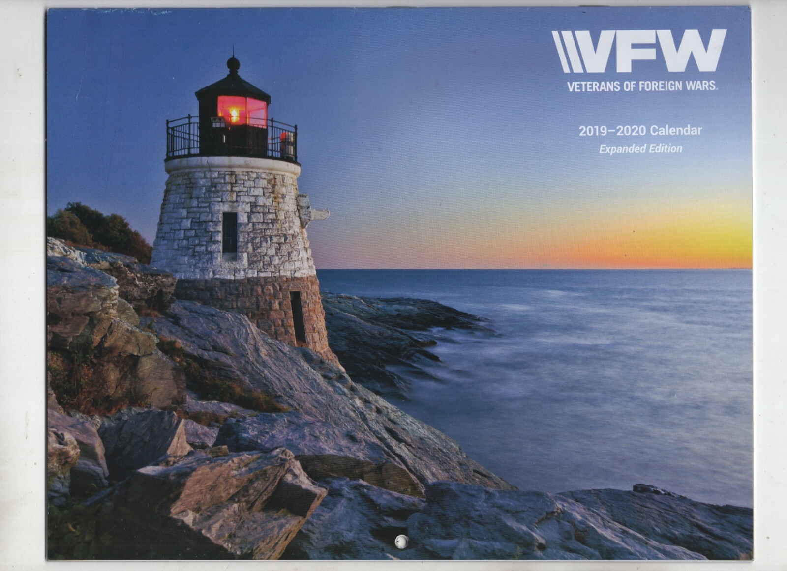 VFW Veterans of Foreign Wars 2019-2020 Calendar | eBay