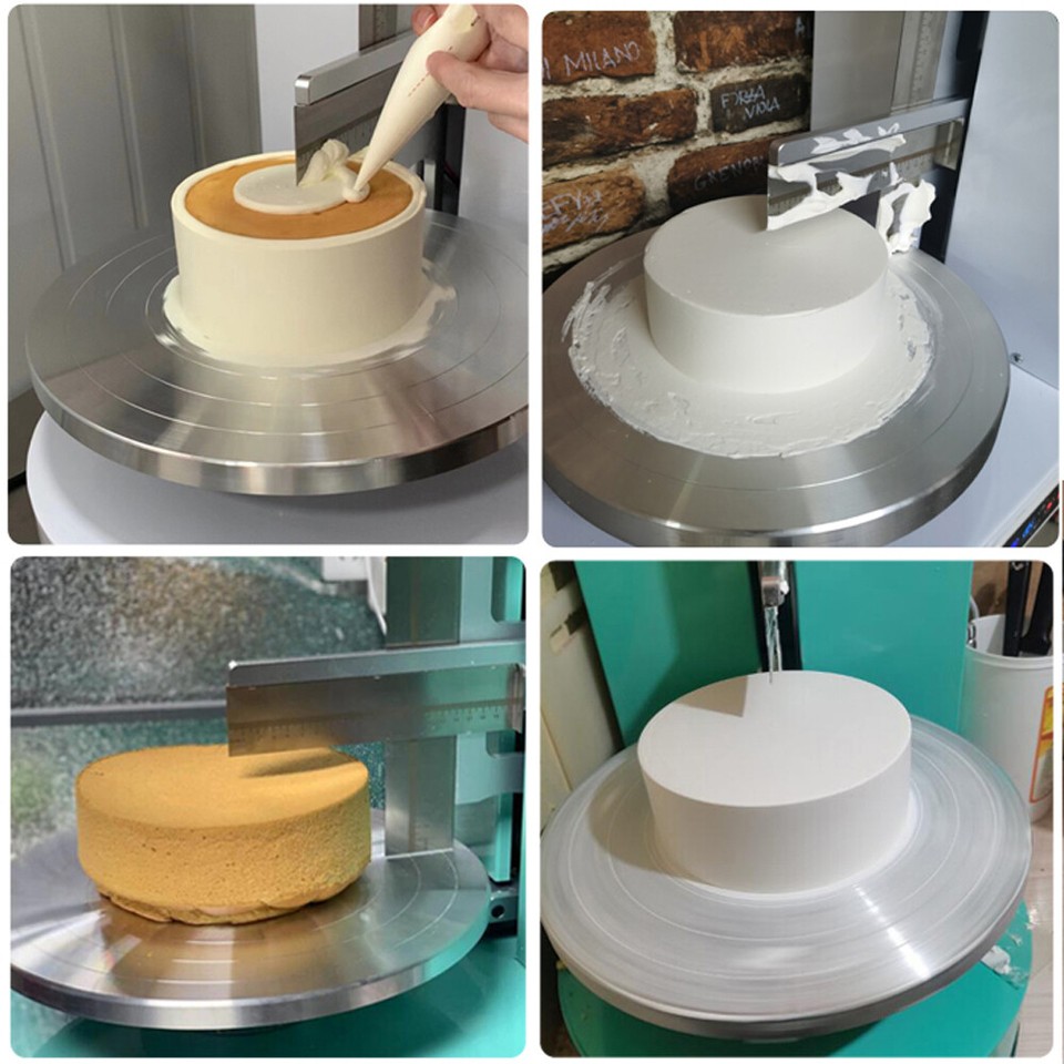 Automatic Cake Spreading Machine Cake Cream Coating Spatula Spreader ...