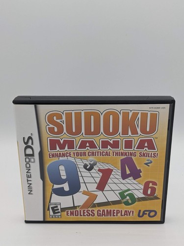 Nintendo DS Sudoku Mania - Complete in Box w/ Manual | eBay