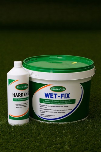 Artificial Grass WetFix Adhesive Glue 10kg Tub + 1KG Hardener Fake Turf ...