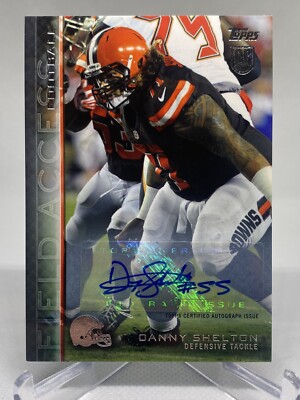 Danny Shelton #77 signed autograph auto 2015 Topps Field Access Rookie ...