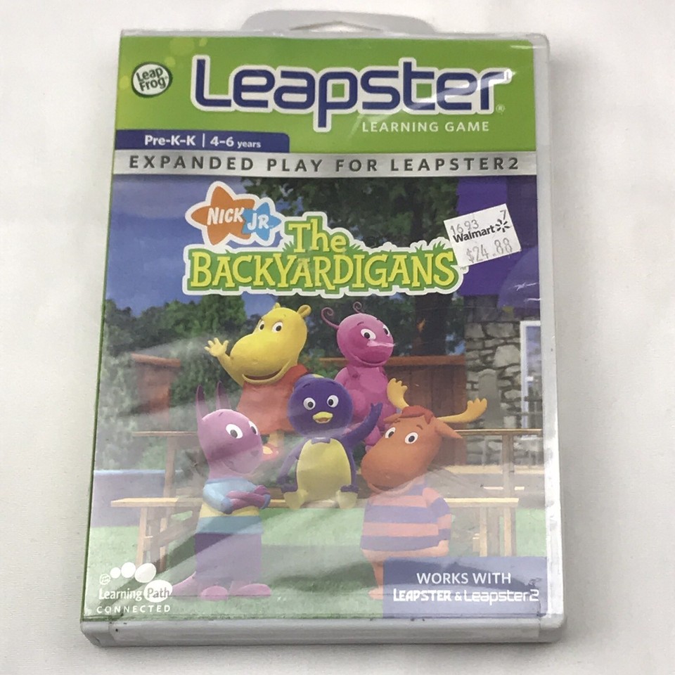 The Backyardigans Leapster Learning Game 2007 Nickelodeon Nick Jr Leap ...