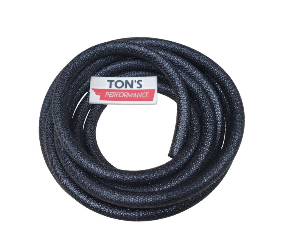 10 feet 3/16" I.D. ASPHALT CLOTH WIRE LOOM ORIGINAL RESTORATION CONDUIT ...