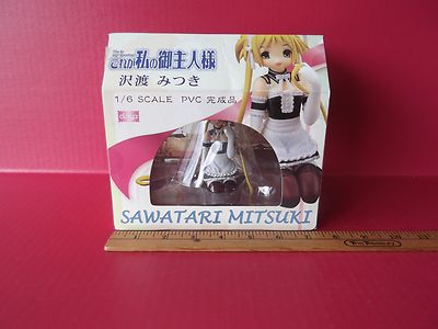 He Is My Master Mitsuki Sawatari 1/6 PVC Figure Clayz Black Maid Outfit Cute!! | eBay
