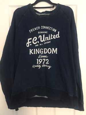 French Connection Mens Jumper Sweater Denim FCUK Size XL | eBay Australia
