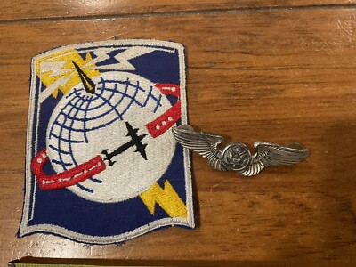 ORIGINAL WWII USAAF AIRCREW WINGS PLUS LARGE PATCH | eBay