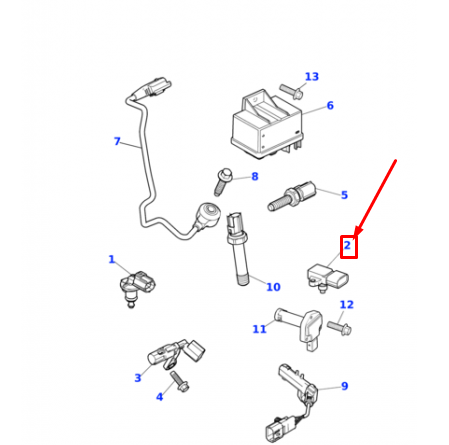 JAGUAR XJ X351 MAP Sensor C2P19377 NEW GENUINE | eBay UK