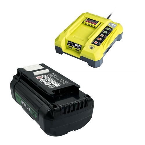 Battery / Charger For Ryobi 36V 40V 4.0Ah Li-ion RY40210 RY40200 ...