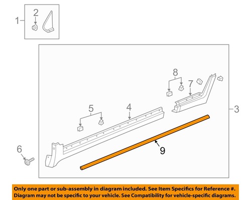 GM OEM 13-22 Encore Pillars, Rocker Floor Exterior Trim-Weatherstrip ...